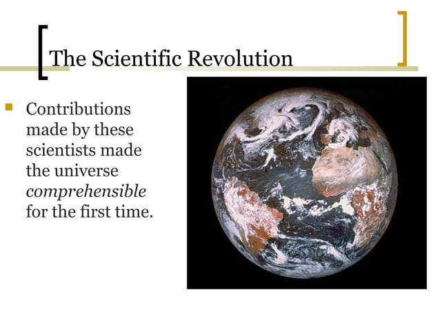Scientific Revolution Overview | PPT