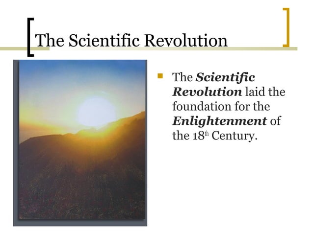 Scientific Revolution Overview | PPT