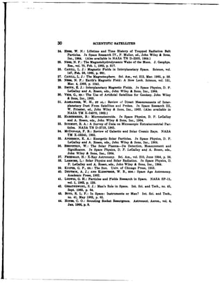 Scientific satellites | PDF