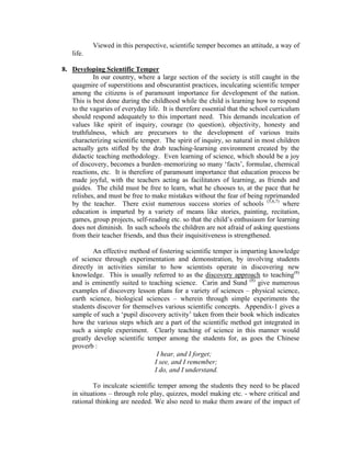 Scientific temper | PDF