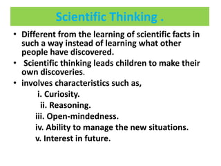Scientific temper | PPTX
