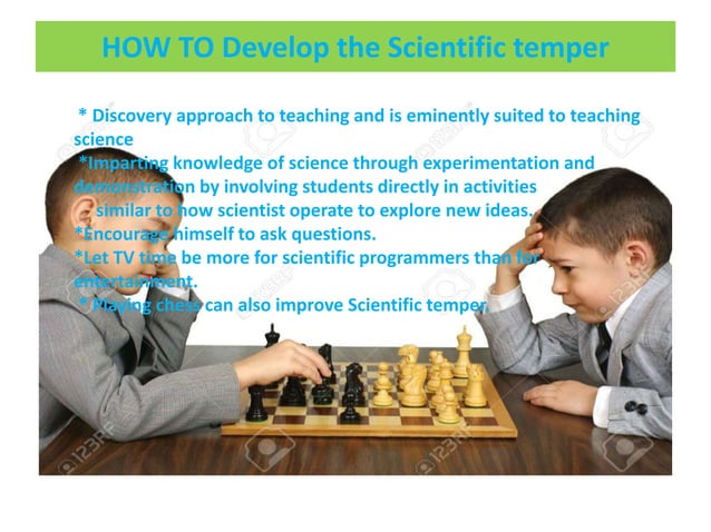 Scientific temper | PPTX | Science