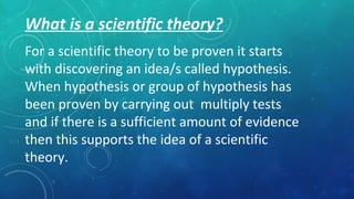 Scientific theory (1) | PPT