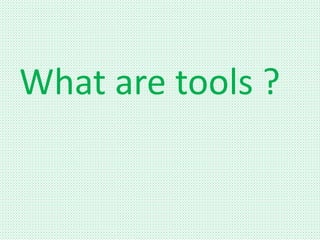 Scientific tools | PPT