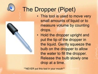 Scientific tools measuring volume | PPSX