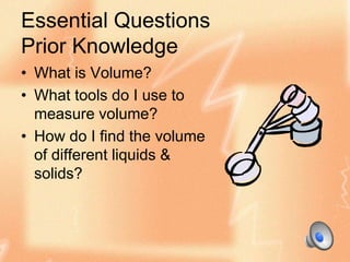 Scientific tools measuring volume | PPSX