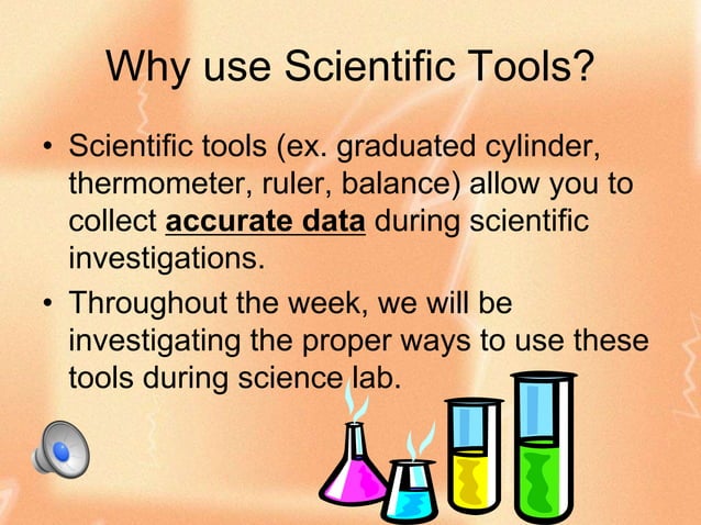 Scientific tools measuring volume | PPSX | Chemistry | Science