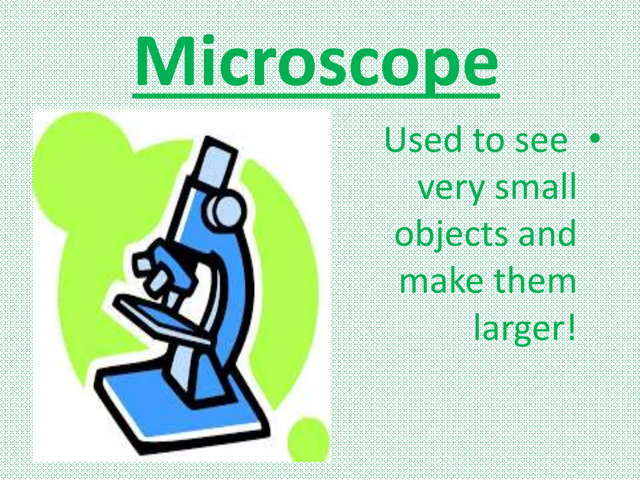 Grade 3: Scientific tools | PPTX