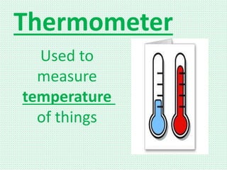 Grade 3: Scientific tools | PPTX