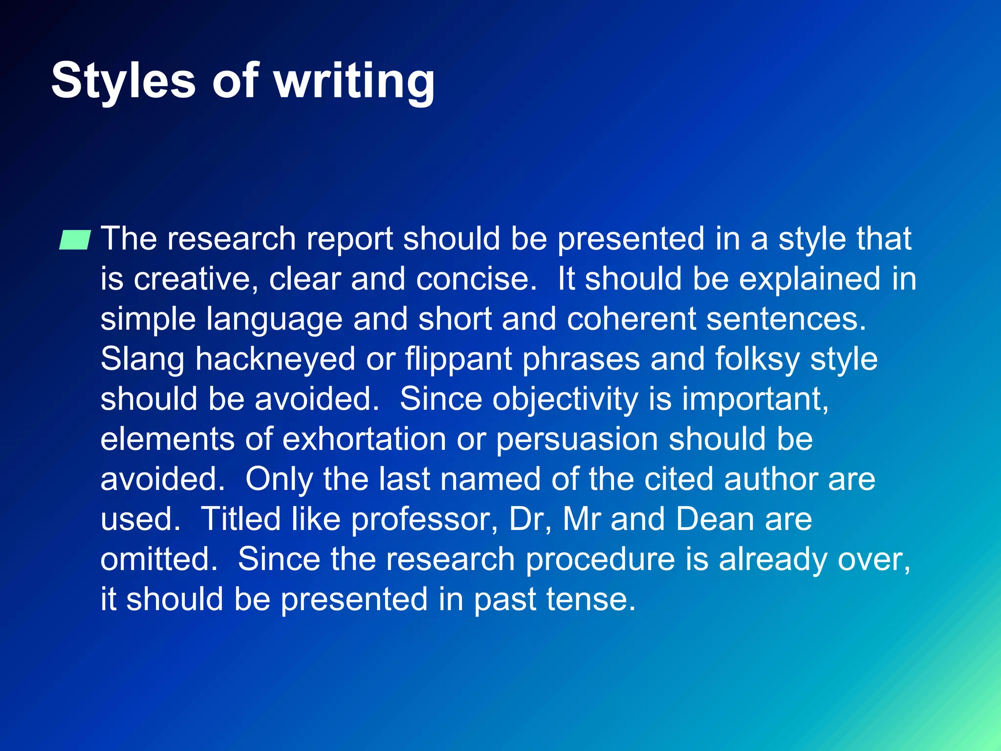 Scientific writing | PPTX