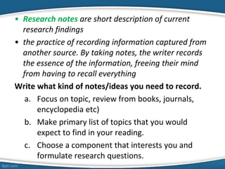 Scientific writing as a means of communication | PPTX