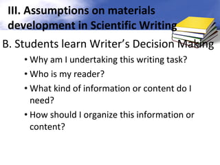 Scientific writing lecture | PPT