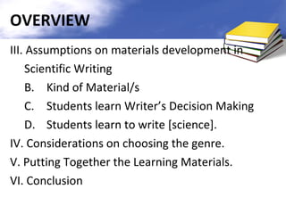 Scientific writing lecture | PPT