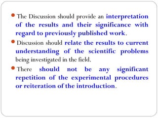 Scientific writing | PPT