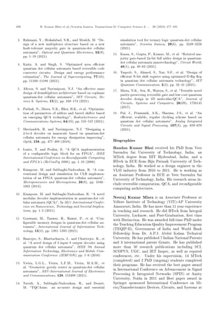 Cost-effective architecture of decoder circuits and futuristic scope in the era of nano ...