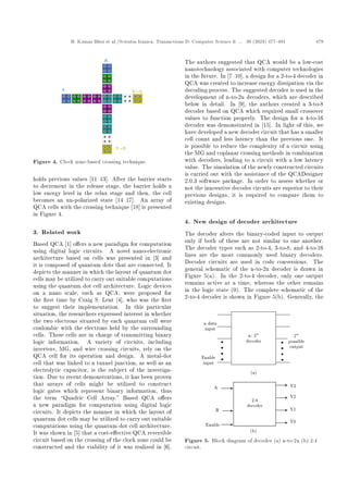 Cost-effective architecture of decoder circuits and futuristic scope in the era of nano ...
