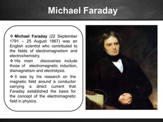 ELECTRO SCIENCE SCIENTISTS ,FAMOUS PHYSICS SCIENTISTS | PPTX | Physics ...