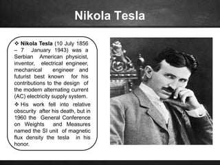 ELECTRO SCIENCE SCIENTISTS ,FAMOUS PHYSICS SCIENTISTS | PPTX | Physics ...