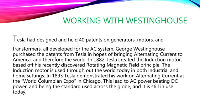 Scientist nikola tesla biography