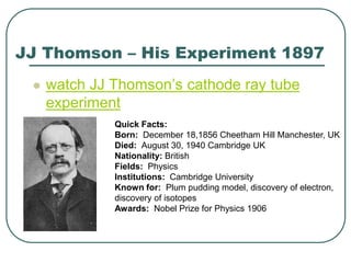 Scientist that changed our view of the atom | PDF
