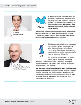 Scientists as Storytellers Guide | PDF