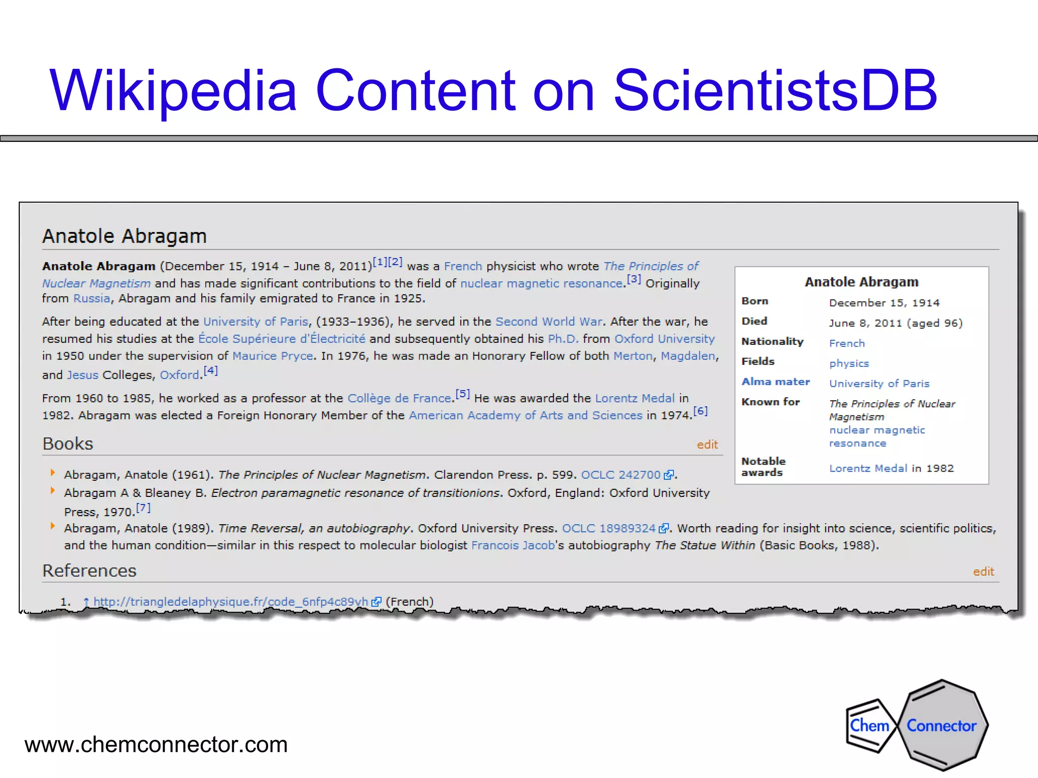 Scientists Database | PPT
