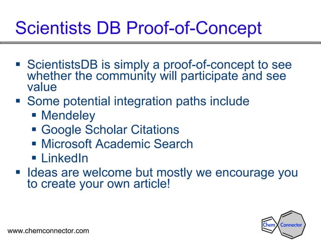 Scientists Database | PPT
