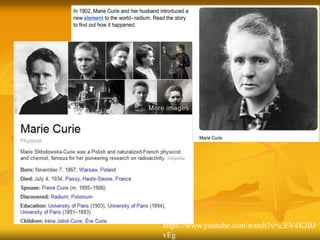 Literature Unit 5, Lesson 4: Marie Curie | PPT