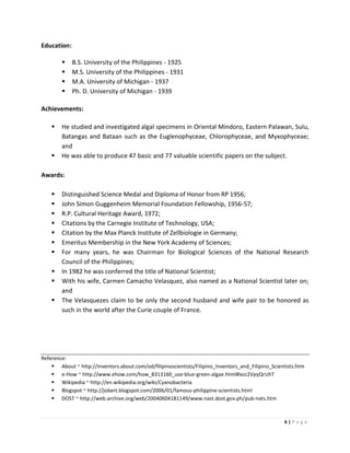 Scientists (local) | DOCX