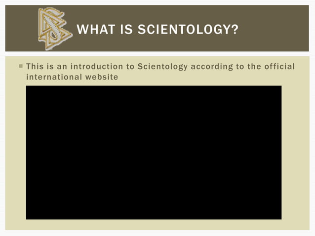 Scientology | PPTX