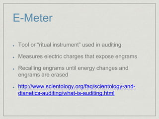 Scientology pp | PPTX