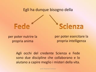 Scienza e fede | PPTX