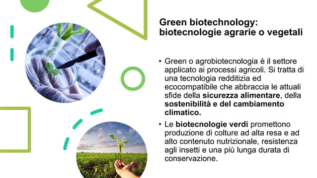 scienze.pptx | Biotech and Biomedical Industry | Industries