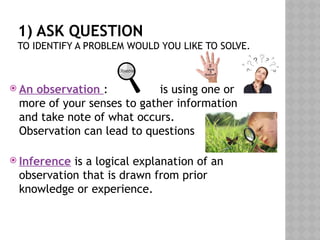 Scientific methods.pptx Scientific methods | PPTX