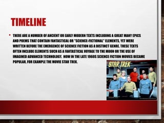 Science fiction films | PPTX
