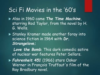 Sci fi and fantasy notes | PPT