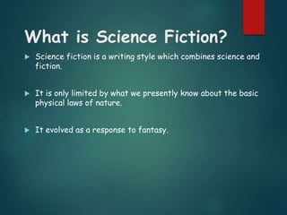 Sci fi and fantasy notes | PPT