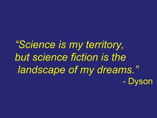 Science Fiction in Education project_overview | PDF
