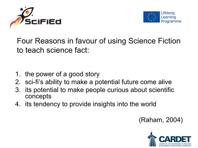 Science Fiction in Education project_overview | PDF | Science Fiction ...