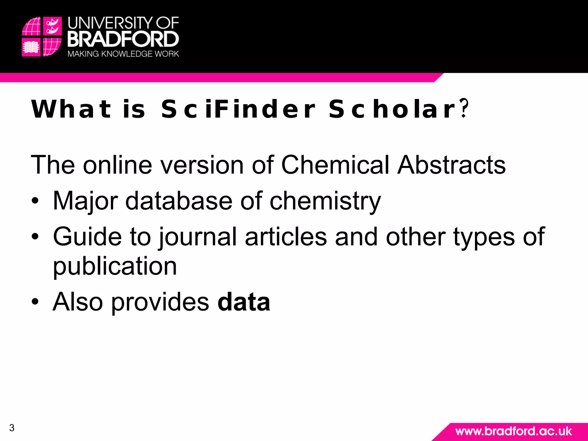 Scifinder Client To Web | PPT