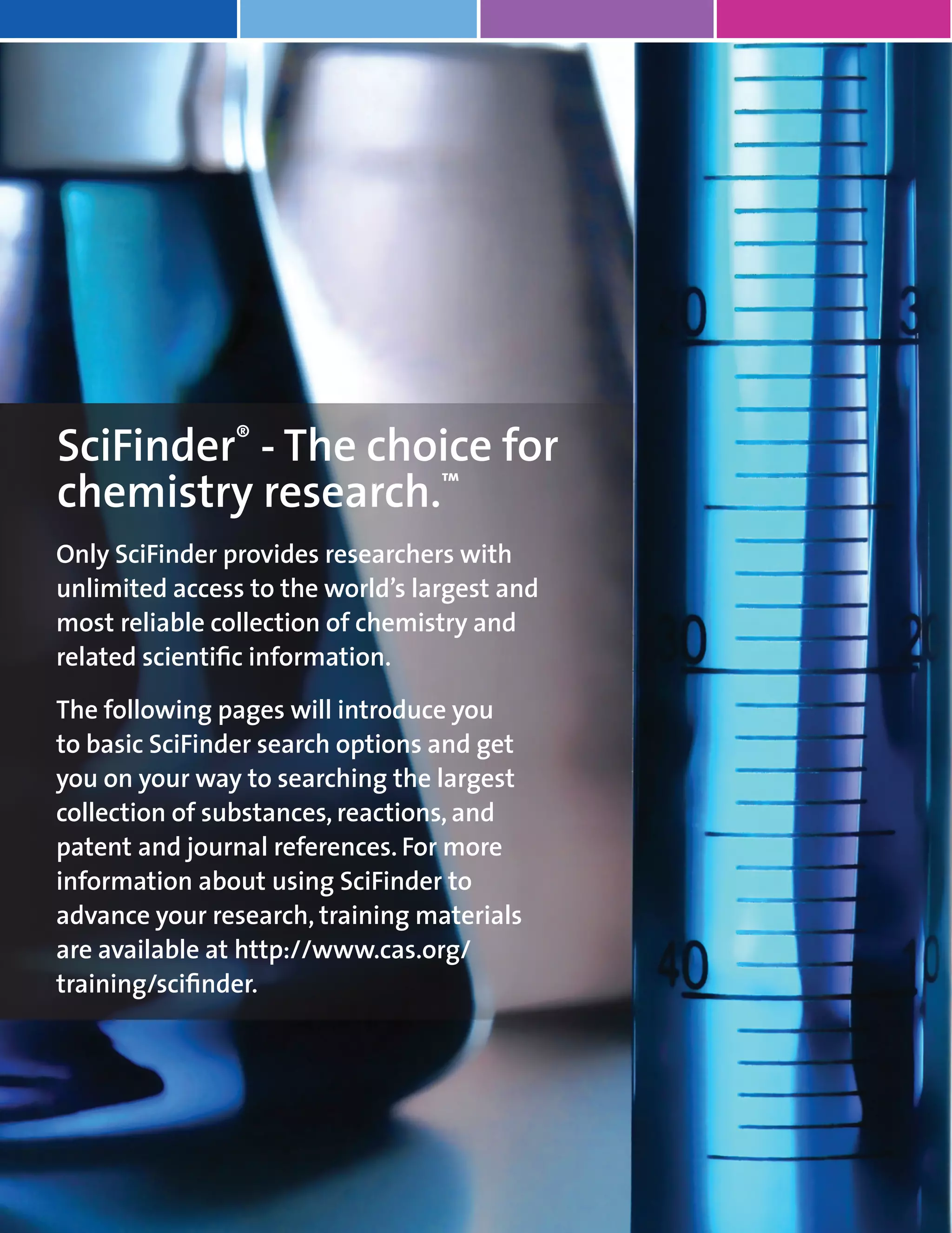 Sci finder quick start guide | PDF