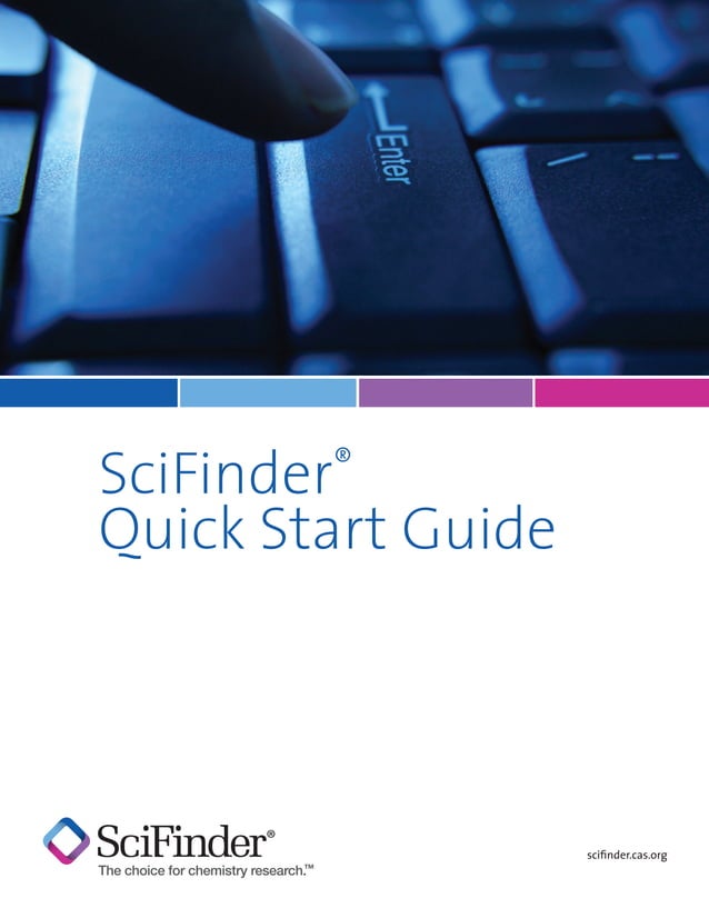 Sci finder quick start guide | PDF