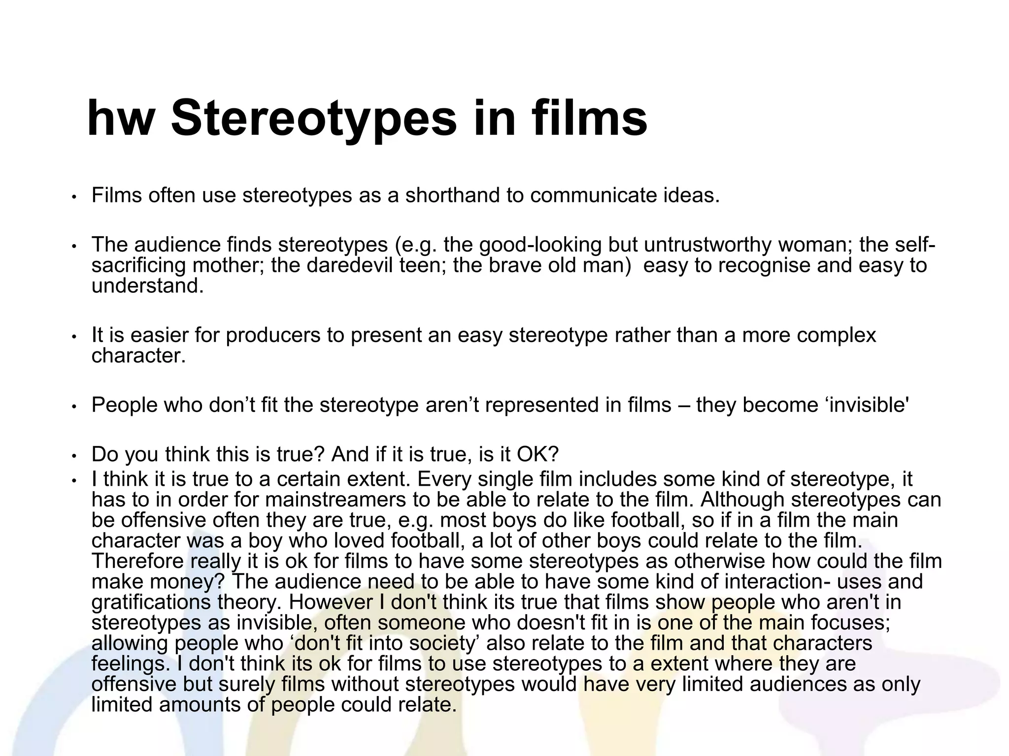 Sci fi Representation | PPTX