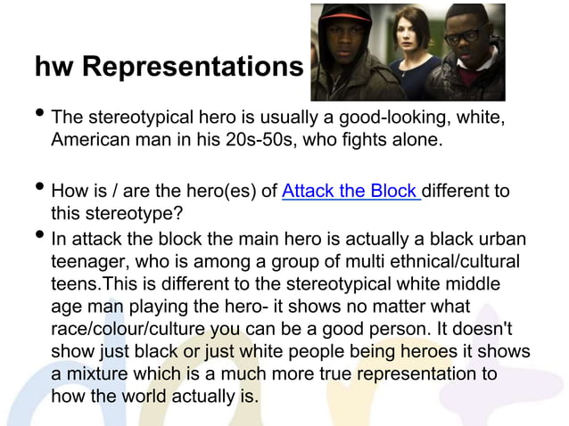 Sci fi Representation | PPT