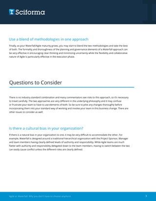 Sciforma agile and_waterfall | PDF | Computer Software and Applications ...