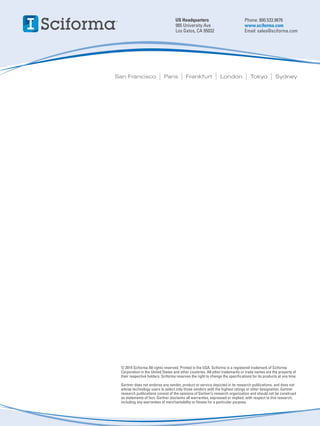 Sciforma agile brochure | PDF | Technology & Computing