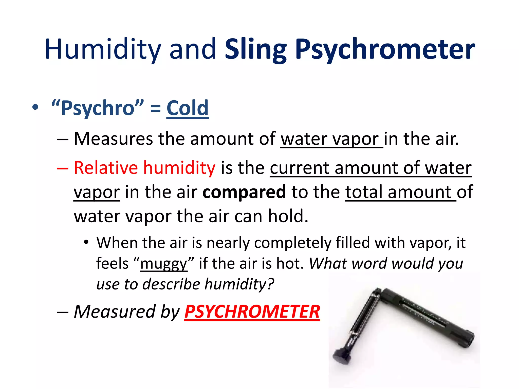 weather instruments and maps, no video ppt | PPT