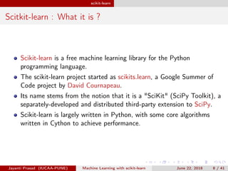 Scikit-learn1 | PPT