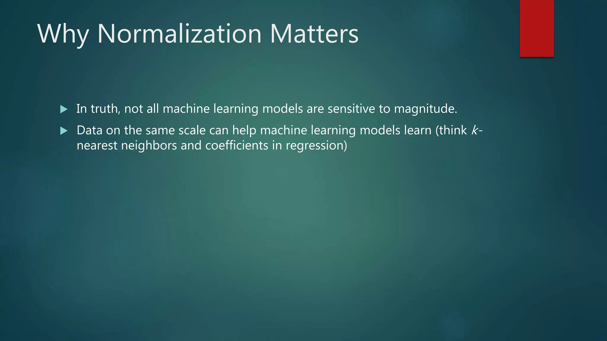 Scikit Learn: Data Normalization Techniques That Work | PPTX ...