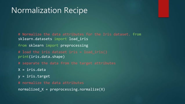 Scikit Learn: Data Normalization Techniques That Work | PPTX ...